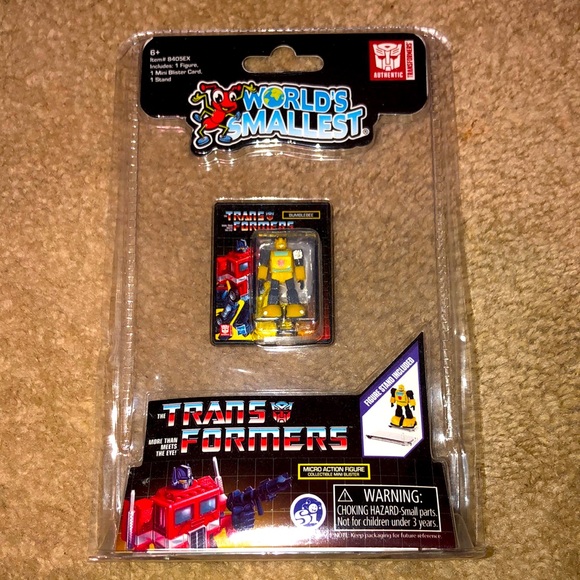 Hasbro | Toys | Worlds Smallest Transformer Bumblebee Mip | Poshmark